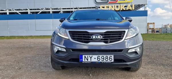 Серый Киа Sportage 2014 в Даугавпилс, объемом двигателя 1.70 л и пробегом 217 тыс. км за 8750 €, фото 8 на AUTOMOTO.COM.LV