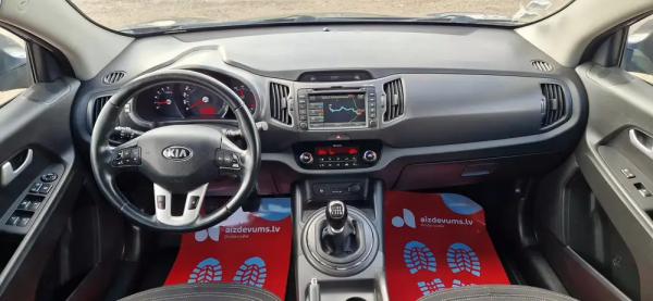 Серый Киа Sportage 2014 в Даугавпилс, объемом двигателя 1.70 л и пробегом 217 тыс. км за 8750 €, фото 9 на AUTOMOTO.COM.LV