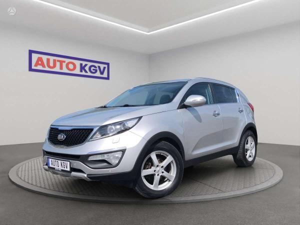 Pelēks Kia Sportage 2014 Viļņa, ar dzinēja tilpumu 1.60 L un nobraukumu 267 tūkst. km par 7799 €, foto 1 vietnē AUTOMOTO.COM.LV