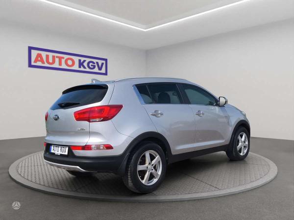 Pelēks Kia Sportage 2014 Viļņa, ar dzinēja tilpumu 1.60 L un nobraukumu 267 tūkst. km par 7799 €, foto 5 vietnē AUTOMOTO.COM.LV