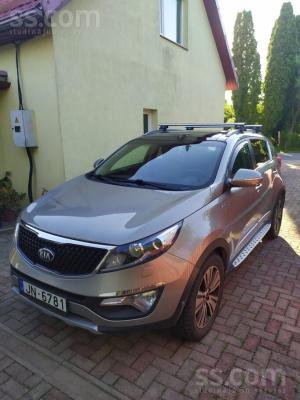 Серый Киа Sportage 2014 в Валмиера, объемом двигателя 2.00 л и пробегом 155 тыс. км за 9500 €, фото  на AUTOMOTO.COM.LV