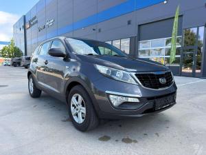 Grey Kia Sportage 2014 in Panevezys, with an engine capacity of 1.69 L and mileage of 262 thousand km for 6999 €, photo  on AUTOMOTO.COM.LV