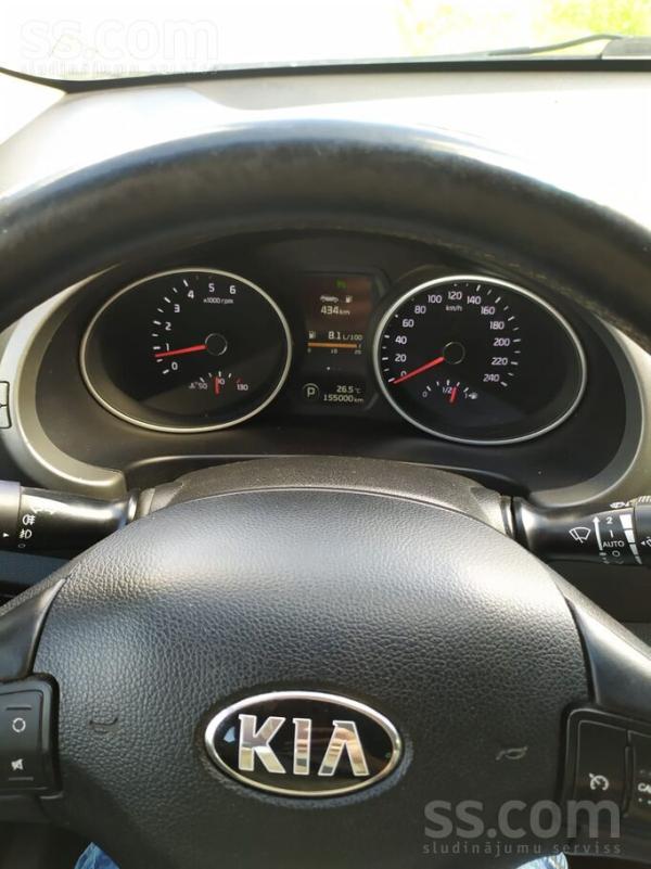 Серый Киа Sportage 2014 в Валмиера, объемом двигателя 2.00 л и пробегом 155 тыс. км за 9000 €, фото 10 на AUTOMOTO.COM.LV