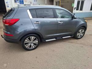 Pelēks Kia Sportage 2014 Klaipėda, ar dzinēja tilpumu 2.36 L un nobraukumu 137 tūkst. km par 7200 €, foto  vietnē AUTOMOTO.COM.LV