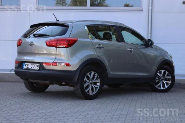 Grey Kia Sportage 2015 in Riga, with an engine capacity of 1.60 L and mileage of 0 thousand km for 5495 €, photo 6 on AUTOMOTO.COM.LV