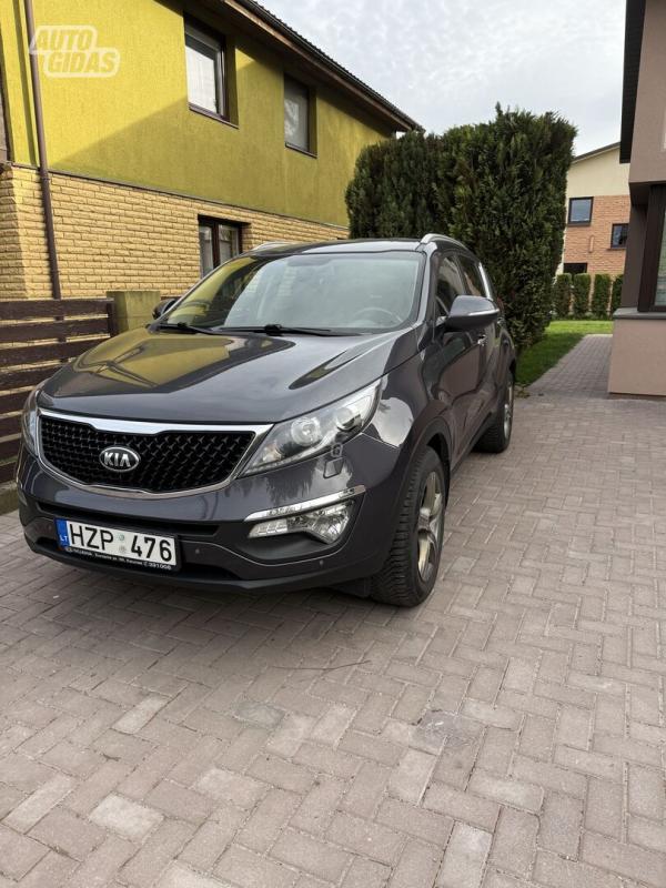 Серый Киа Sportage 2015 в Каунас, объемом двигателя 1.60 л и пробегом 158 тыс. км за 7900 €, фото 1 на AUTOMOTO.COM.LV