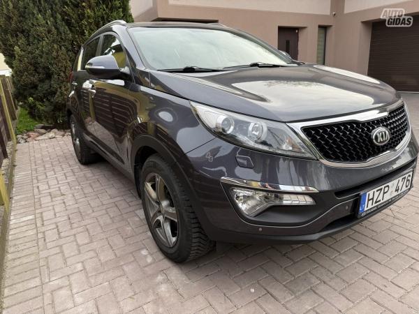 Grey Kia Sportage 2015 in Kaunas, with an engine capacity of 1.60 L and mileage of 158 thousand km for 7900 €, photo 7 on AUTOMOTO.COM.LV