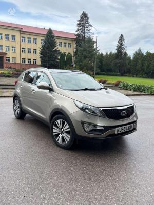 Grey Kia Sportage 2015 in Marijampole, with an engine capacity of 2.00 L and mileage of 175 thousand km for 4000 €, photo  on AUTOMOTO.COM.LV