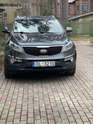 Серый Киа Sportage 2015 в Юрмала, объемом двигателя 1.70 л и пробегом 203 тыс. км за 8500 €, фото  на AUTOMOTO.COM.LV