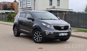 Серый Киа Sportage 2015 в Рига, объемом двигателя 1.70 л и пробегом 0 тыс. км за 5990 €, фото  на AUTOMOTO.COM.LV