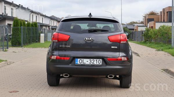 Grey Kia Sportage 2015 in Riga, with an engine capacity of 1.70 L and mileage of 0 thousand km for 5990 €, photo 6 on AUTOMOTO.COM.LV