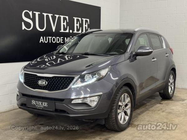 Grey Kia Sportage 2016 in Tallinn, with an engine capacity of 1.70 L and mileage of 130 thousand km for 9995 €, photo 1 on AUTOMOTO.COM.LV