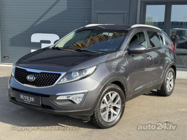 Grey Kia Sportage 2016 in Tallinn, with an engine capacity of 1.70 L and mileage of 130 thousand km for 9995 €, photo 2 on AUTOMOTO.COM.LV
