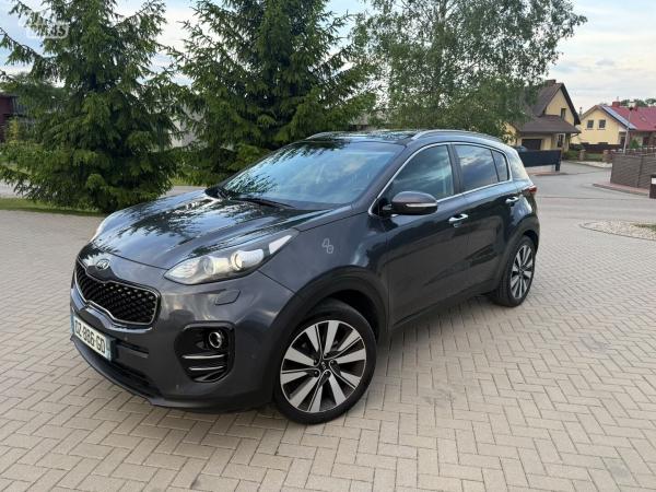 Pelēks Kia Sportage 2016 Kauņa, ar dzinēja tilpumu 1.70 L un nobraukumu 235 tūkst. km par 11900 €, foto 1 vietnē AUTOMOTO.COM.LV