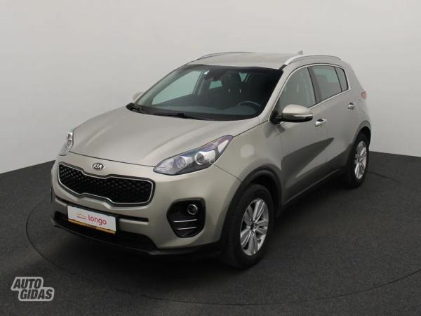 Pelēks Kia Sportage 2016 Viļņa, ar dzinēja tilpumu 1.60 L un nobraukumu 164 tūkst. km par 11399 €, foto 1 vietnē AUTOMOTO.COM.LV