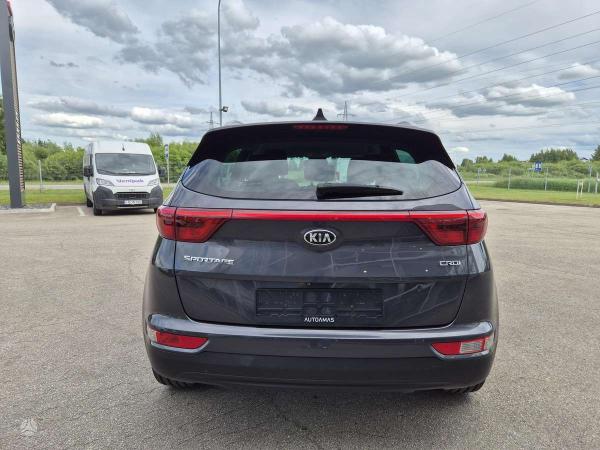Grey Kia Sportage 2016 in Panevezys, with an engine capacity of 1.69 L and mileage of 144 thousand km for 9900 €, photo 5 on AUTOMOTO.COM.LV
