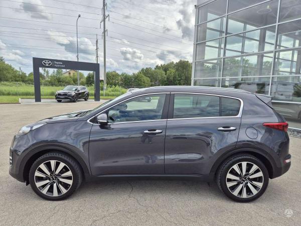 Grey Kia Sportage 2016 in Panevezys, with an engine capacity of 1.69 L and mileage of 144 thousand km for 9900 €, photo 7 on AUTOMOTO.COM.LV