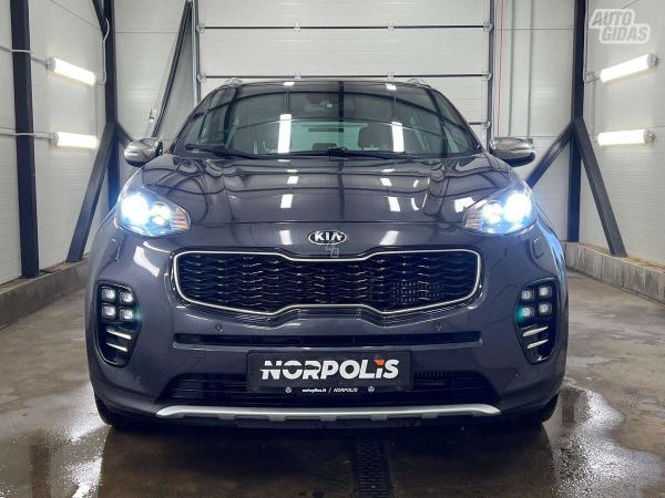 Grey Kia Sportage 2016 in Aukstieji Rusokai, with an engine capacity of 2.00 L and mileage of 192 thousand km for 12400 €, photo 2 on AUTOMOTO.COM.LV