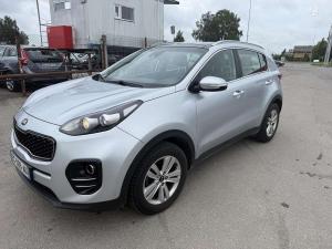 Grey Kia Sportage 2016 in Taurage, with an engine capacity of 1.69 L and mileage of 257 thousand km for 8500 €, photo  on AUTOMOTO.COM.LV