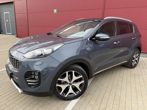 Grey Kia Sportage 2016 in Kaunas, with an engine capacity of 2.00 L and mileage of 270 thousand km for 12250 €, photo 3 on AUTOMOTO.COM.LV