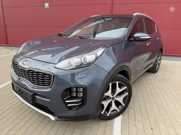 Grey Kia Sportage 2016 in Kaunas, with an engine capacity of 2.00 L and mileage of 270 thousand km for 12250 €, photo 7 on AUTOMOTO.COM.LV