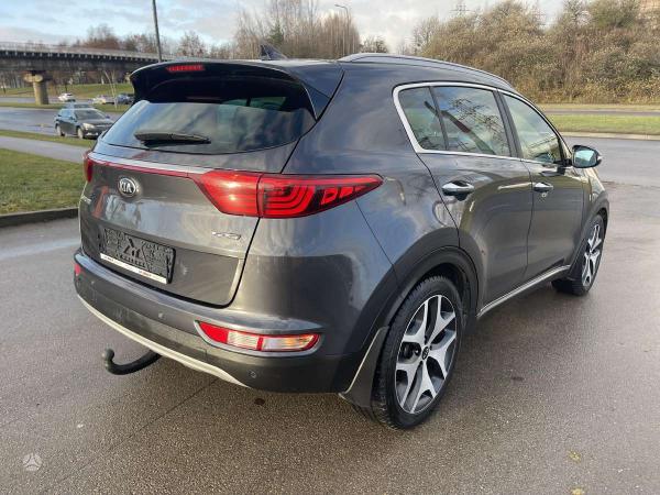 Grey Kia Sportage 2017 in Kaunas, with an engine capacity of 1.69 L and mileage of 255 thousand km for 9950 €, photo 10 on AUTOMOTO.COM.LV