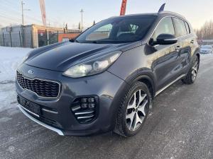 Grey Kia Sportage 2017 in Kaunas, with an engine capacity of 1.69 L and mileage of 255 thousand km for 9650 €, photo  on AUTOMOTO.COM.LV