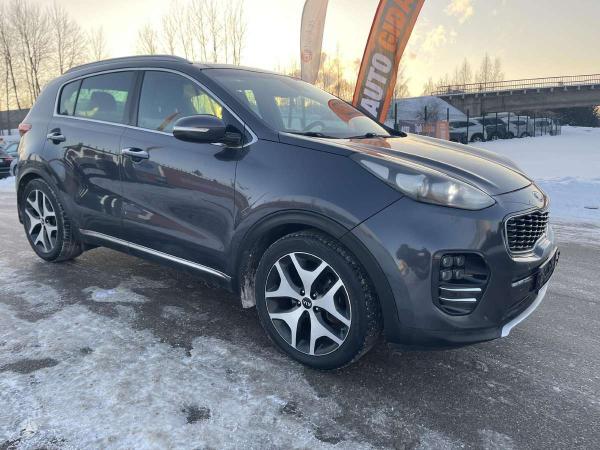 Grey Kia Sportage 2017 in Kaunas, with an engine capacity of 1.69 L and mileage of 255 thousand km for 9650 €, photo 6 on AUTOMOTO.COM.LV