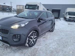 Grey Kia Sportage 2017 in Taurage, with an engine capacity of 1.69 L and mileage of 164 thousand km for 11200 €, photo  on AUTOMOTO.COM.LV