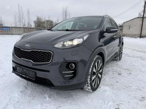 Grey Kia Sportage 2017 in Siauliai, with an engine capacity of 1.69 L and mileage of 176 thousand km for 9950 €, photo  on AUTOMOTO.COM.LV