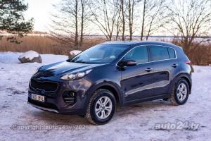 Grey Kia Sportage 2017 in Tallinn, with an engine capacity of 1.60 L and mileage of 27 thousand km for 17490 €, photo  on AUTOMOTO.COM.LV