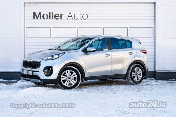 Pelēks Kia Sportage 2017 Rīga, ar dzinēja tilpumu 1.60 L un nobraukumu 145 tūkst. km par 13450 €, foto 1 vietnē AUTOMOTO.COM.LV