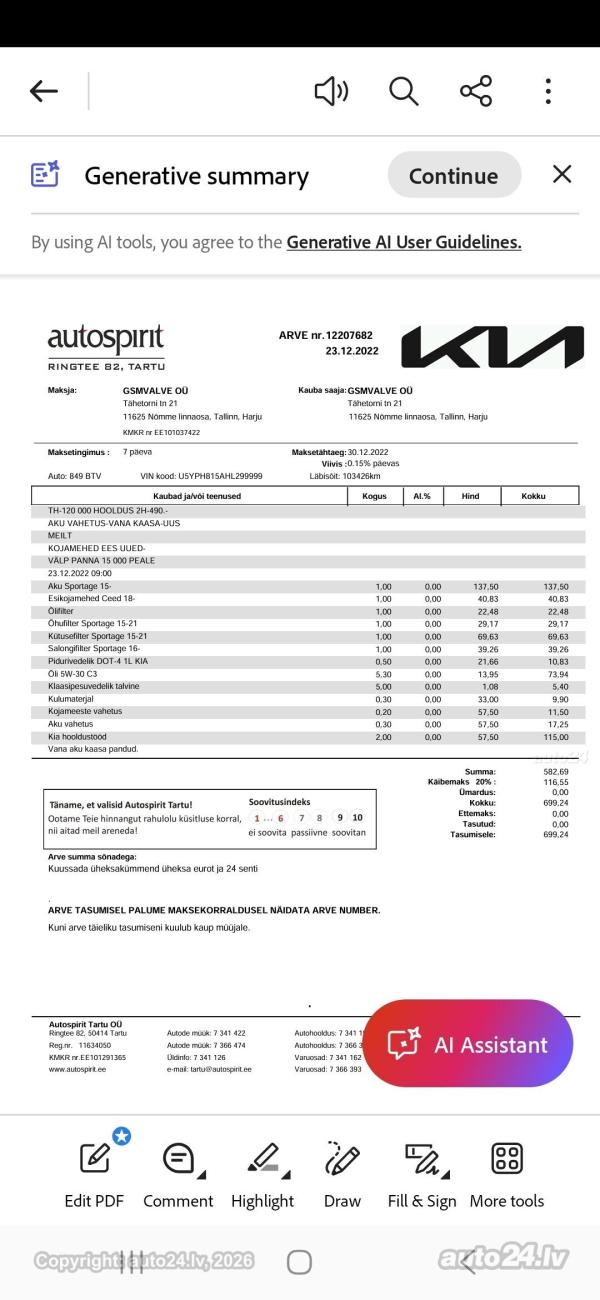 Pelēks Kia Sportage 2017 Elva, ar dzinēja tilpumu 1.70 L un nobraukumu 255 tūkst. km par 9499 €, foto 8 vietnē AUTOMOTO.COM.LV