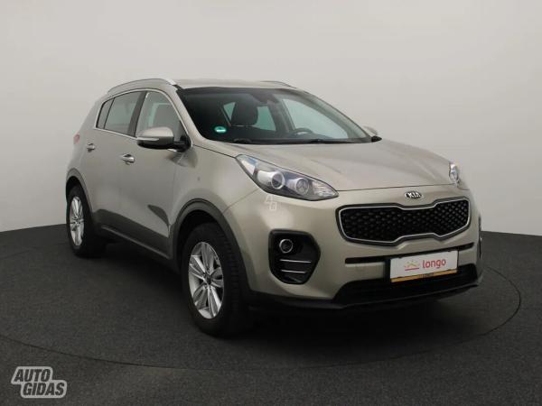 Grey Kia Sportage 2017 in Vilnius, with an engine capacity of 1.60 L and mileage of 146 thousand km for 12699 €, photo 10 on AUTOMOTO.COM.LV