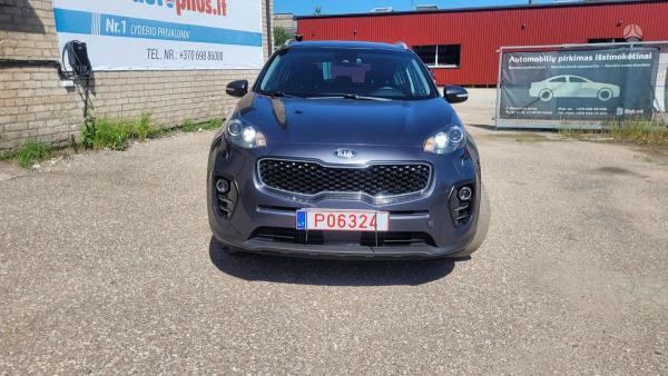 Серый Киа Sportage 2017 в Тельшяй, объемом двигателя 2.00 л и пробегом 180 тыс. км за 10399 €, фото 2 на AUTOMOTO.COM.LV