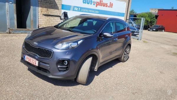 Серый Киа Sportage 2017 в Тельшяй, объемом двигателя 2.00 л и пробегом 180 тыс. км за 10399 €, фото 4 на AUTOMOTO.COM.LV