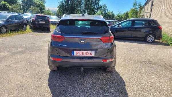 Серый Киа Sportage 2017 в Тельшяй, объемом двигателя 2.00 л и пробегом 180 тыс. км за 10399 €, фото 8 на AUTOMOTO.COM.LV