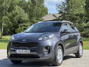Pelēks Kia Sportage 2017 Utena, ar dzinēja tilpumu 1.69 L un nobraukumu 201 tūkst. km par 8650 €, foto  vietnē AUTOMOTO.COM.LV