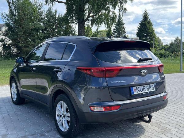 Grey Kia Sportage 2017 in Utena, with an engine capacity of 1.69 L and mileage of 201 thousand km for 8650 €, photo 10 on AUTOMOTO.COM.LV