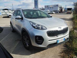 Grey Kia Sportage 2017 in Siauliai, with an engine capacity of 1.69 L and mileage of 189 thousand km for 8900 €, photo  on AUTOMOTO.COM.LV