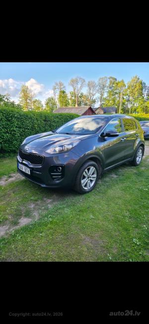 Grey Kia Sportage 2017 in Elva, with an engine capacity of 1.70 L and mileage of 256 thousand km for 9999 €, photo  on AUTOMOTO.COM.LV