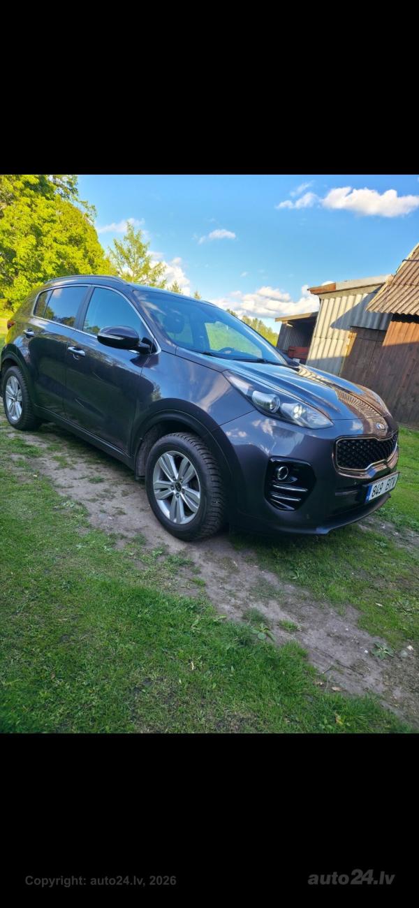 Pelēks Kia Sportage 2017 Elva, ar dzinēja tilpumu 1.70 L un nobraukumu 256 tūkst. km par 9999 €, foto 2 vietnē AUTOMOTO.COM.LV