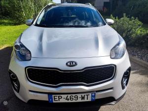 Pelēks Kia Sportage 2017 Kauņa, ar dzinēja tilpumu 1.69 L un nobraukumu 190 tūkst. km par 10250 €, foto  vietnē AUTOMOTO.COM.LV