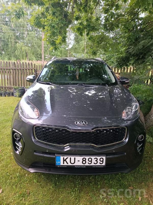 Pelēks Kia Sportage 2017 Rīga, ar dzinēja tilpumu 1.70 L un nobraukumu 92 tūkst. km par 11500 €, foto 1 vietnē AUTOMOTO.COM.LV