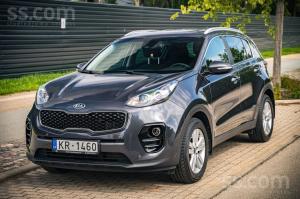Pelēks Kia Sportage 2017 Rīga, ar dzinēja tilpumu 2.00 L un nobraukumu 87 tūkst. km par 12990 €, foto  vietnē AUTOMOTO.COM.LV
