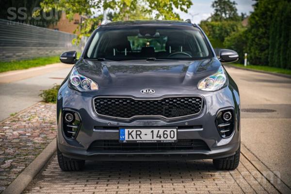 Pelēks Kia Sportage 2017 Rīga, ar dzinēja tilpumu 2.00 L un nobraukumu 87 tūkst. km par 12990 €, foto 2 vietnē AUTOMOTO.COM.LV