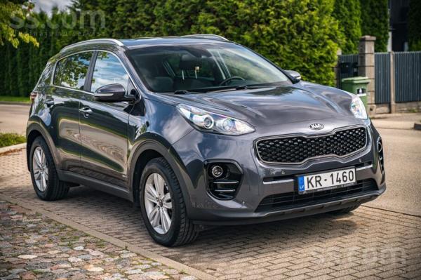 Pelēks Kia Sportage 2017 Rīga, ar dzinēja tilpumu 2.00 L un nobraukumu 87 tūkst. km par 12990 €, foto 3 vietnē AUTOMOTO.COM.LV