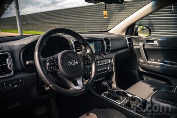 Pelēks Kia Sportage 2017 Rīga, ar dzinēja tilpumu 2.00 L un nobraukumu 87 tūkst. km par 12990 €, foto 9 vietnē AUTOMOTO.COM.LV