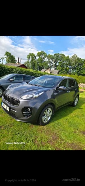 Pelēks Kia Sportage 2017 Elva, ar dzinēja tilpumu 1.70 L un nobraukumu 256 tūkst. km par 9999 €, foto  vietnē AUTOMOTO.COM.LV