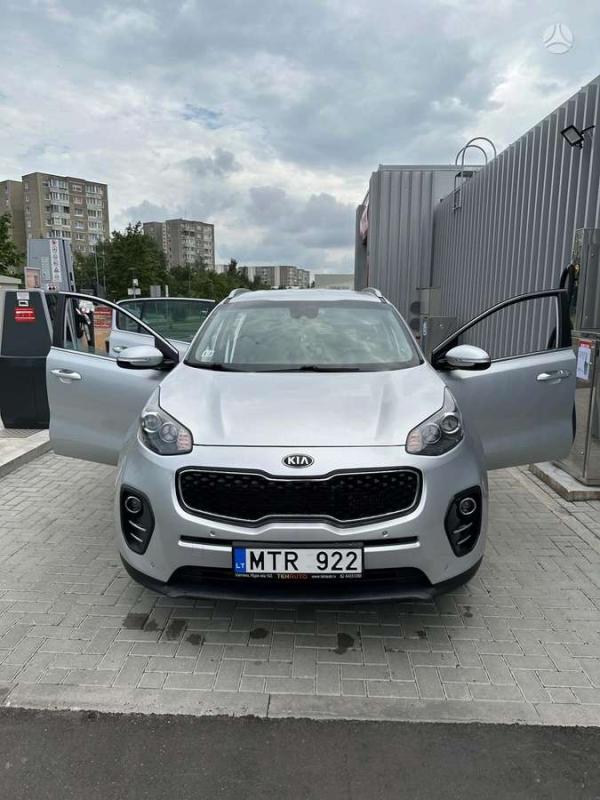 Серый Киа Sportage 2017 в Вильнюс, объемом двигателя 2.00 л и пробегом 230 тыс. км за 11500 €, фото 1 на AUTOMOTO.COM.LV